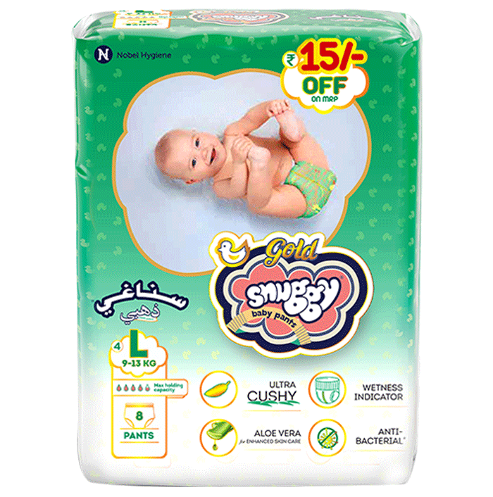 Snuggy Diaper L Size : Perfect Fit for Your Growing Little One