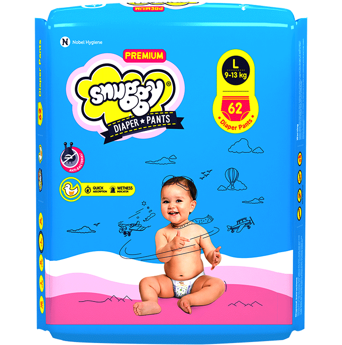 Snuggy Diaper L Size : Perfect Fit for Your Growing Little One